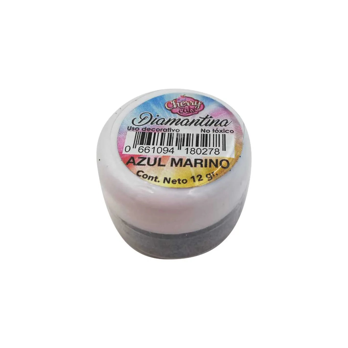 Diamantina Comestible Azul Marino de 12 Gramos CHERRY AND CAKE DNTX09