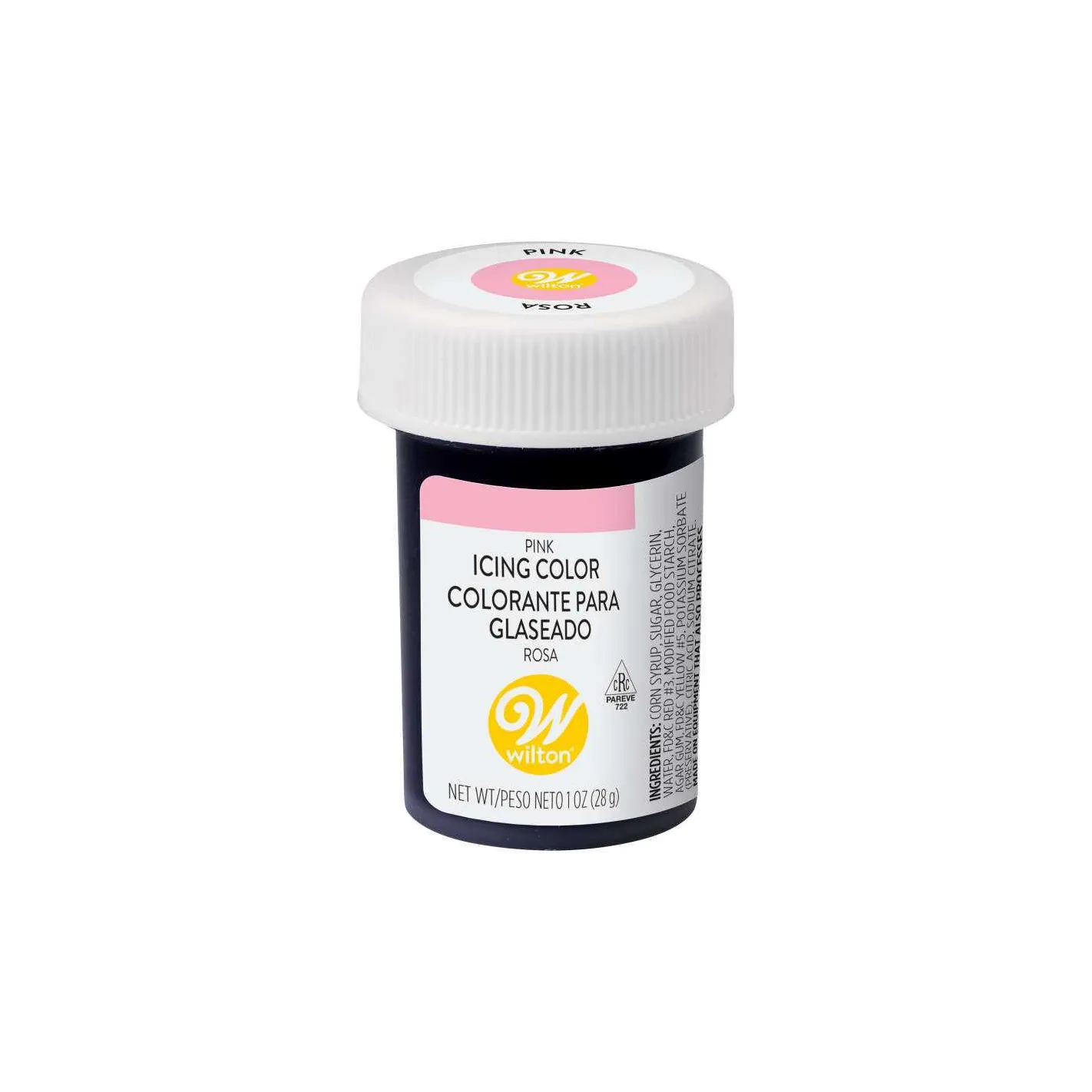 Colorante para Pasta Color Rosado, 1 Onza WILTON 610-256