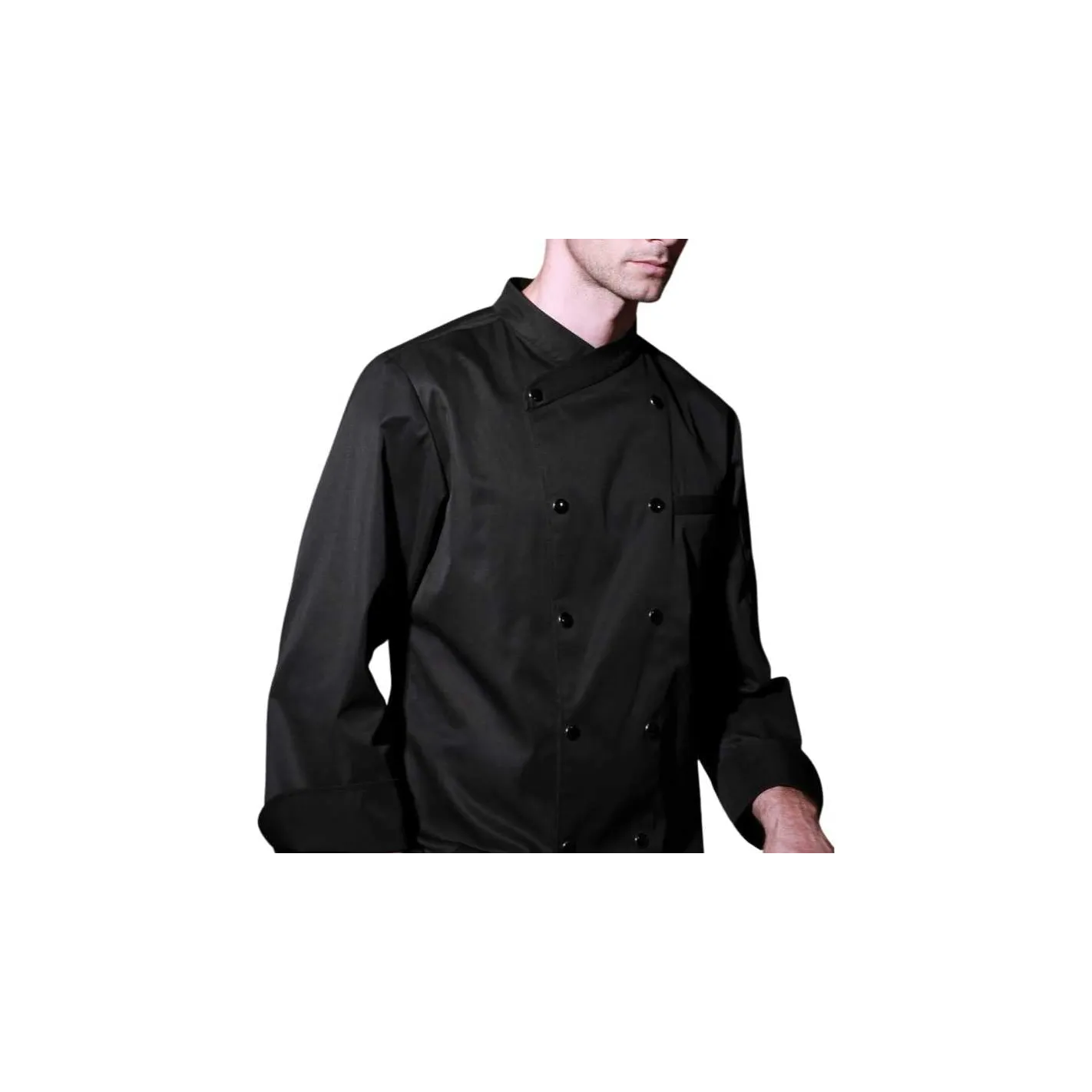 Gabacha de Color Negro 118 Talla XL CHECKEDOUT U157C0100C-XL