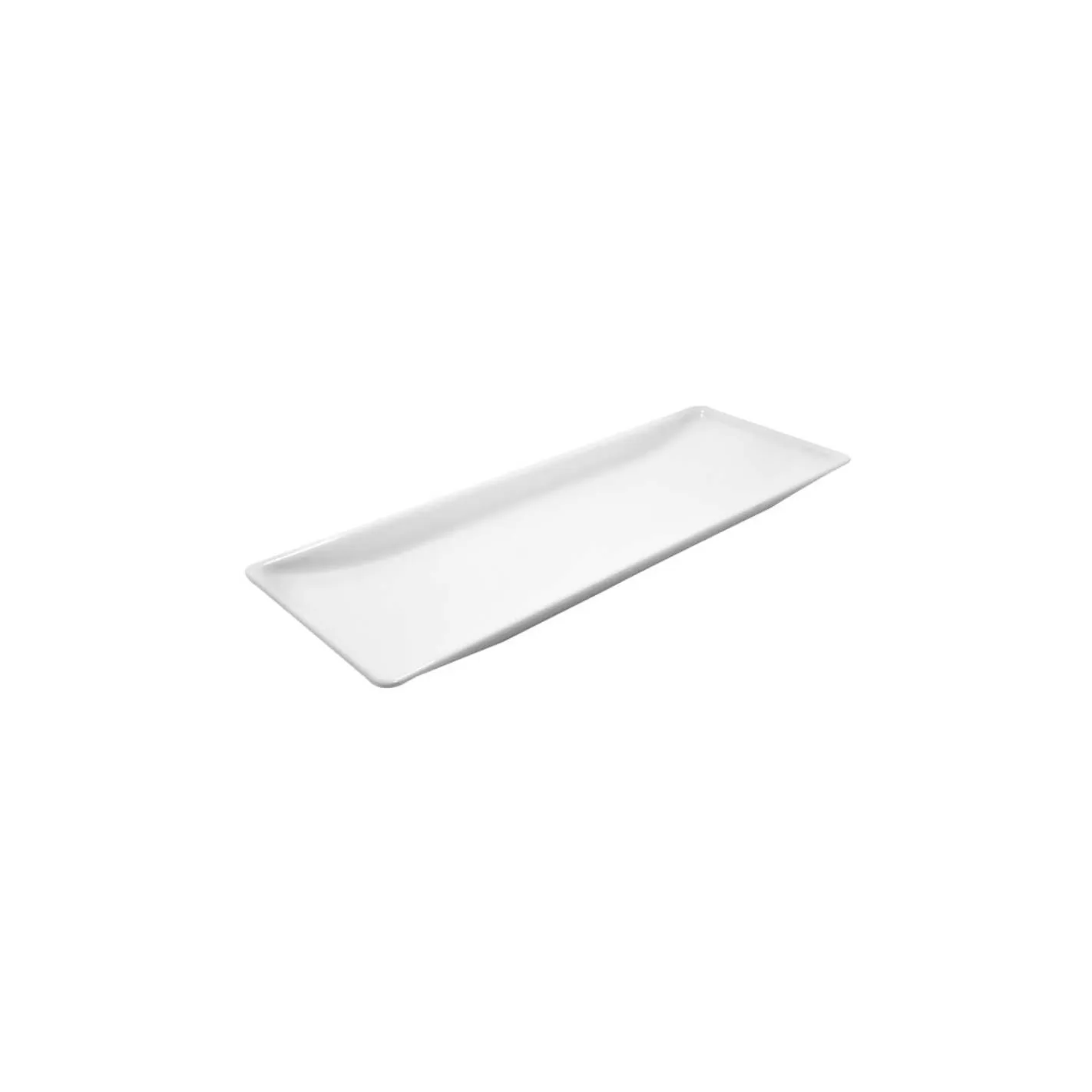 Bandeja Lisa Rectangular de Melamina para Buffet de 23 x 8.5 Pulgadas ...