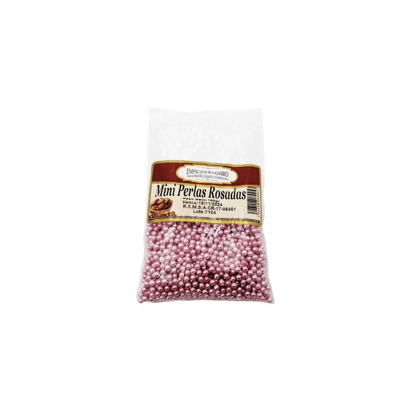 Confitillo de Mini Perlas Rosadas de 100 Gramos MAGIC COLORS 7443006084453
