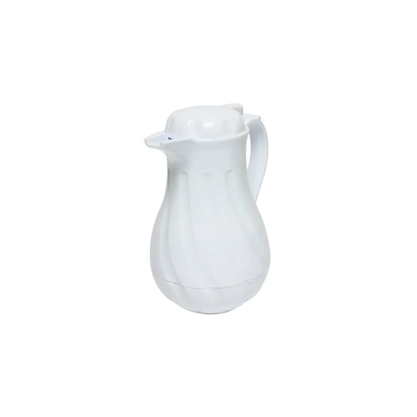 Pichel Termico Blanco Ranurado de 20 Onzas THUNDER PLWS020W