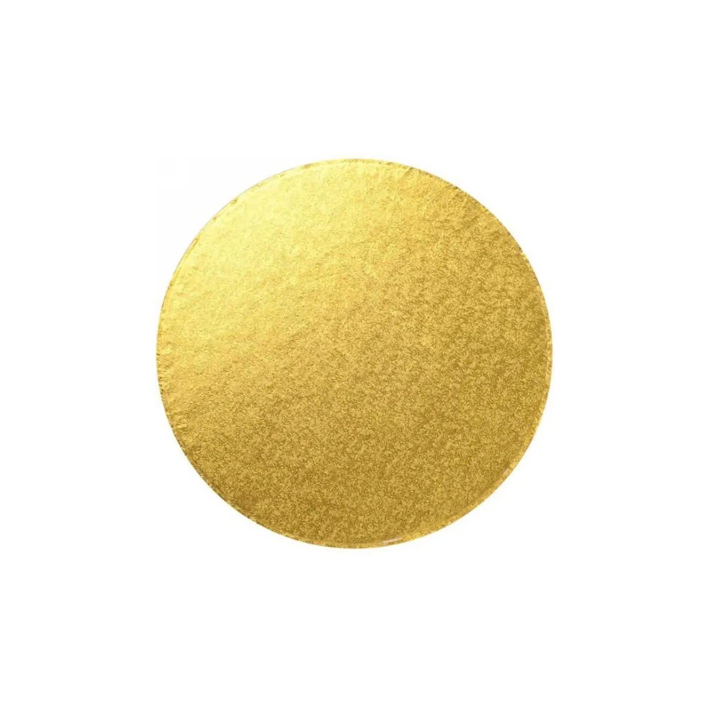Base Redonda de Carton de 14 Pulgadas, Color Dorado MASTER CHEF 0760729/HJ
