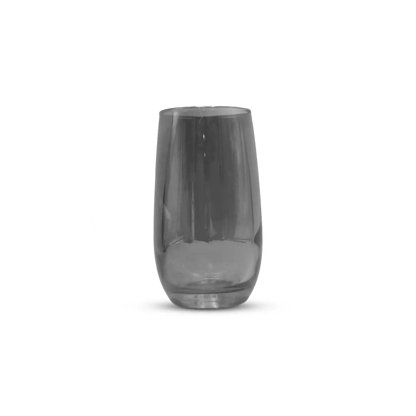 Vaso de Vidrio de 375 Mililitros de Color Humo, Set de 6 Unidades VETRO ...