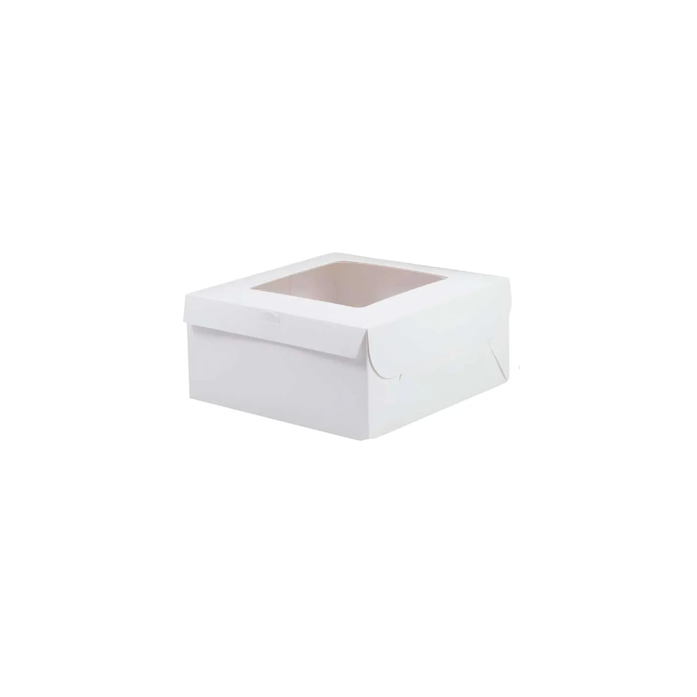 Caja Porta Queque de Color Blanco de 10 Pulgadas MASTER CHEF 0761116