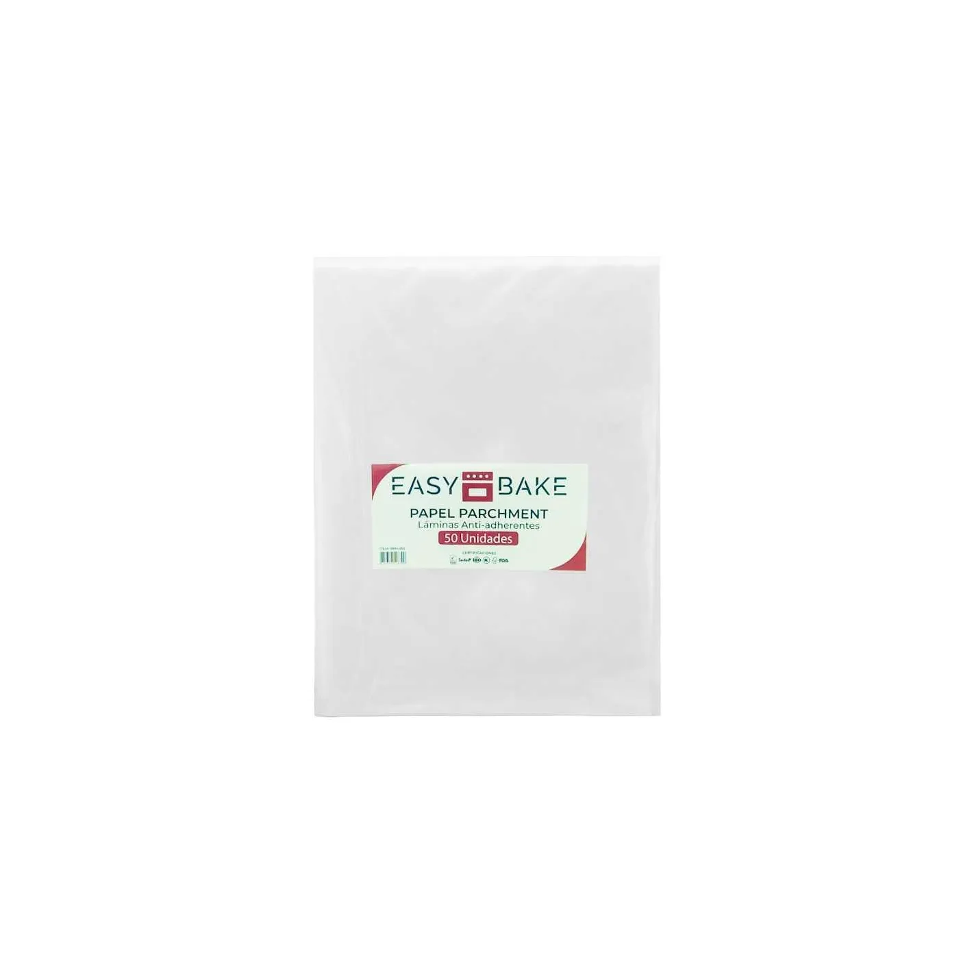 Papel Parchment de 42 x 62 Centimetros de Color Blanco, Paquete de 50 ...