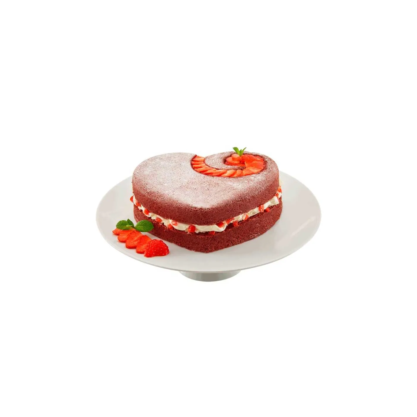 Molde de Corazon de 19 Centimetros, Diseno Flexiform LURCH 00083041